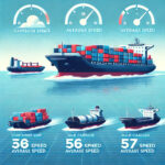 Impact of ship speed on maritime trade